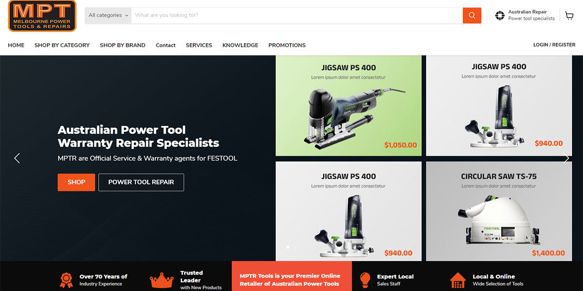 Power Tool Repairs — Melbourne Power Tool Repairs