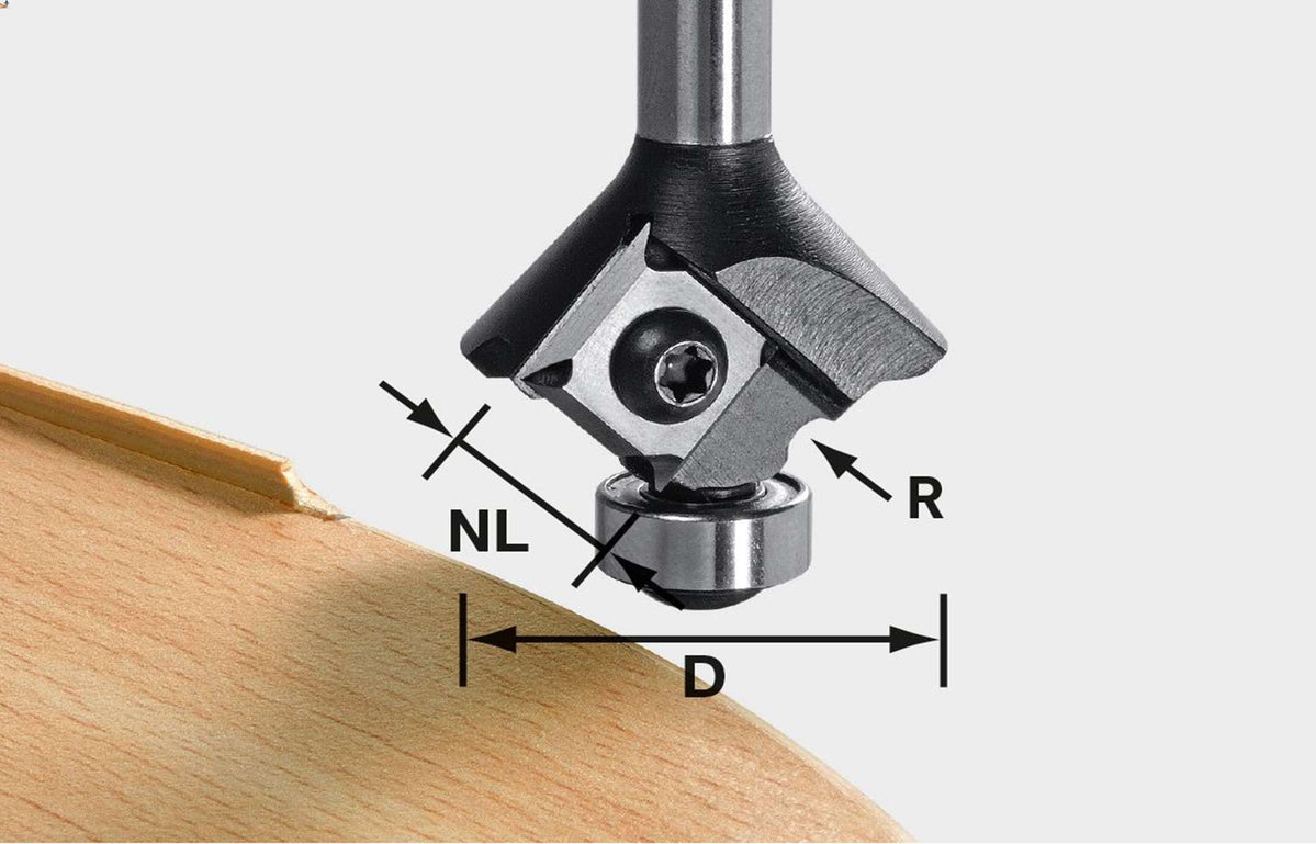 Reversible Blade R2 Roundover Cutter — Melbourne Power Tool Repairs