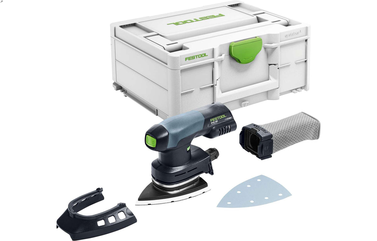 DTSC 400 18V 100mm x 150mm Cordless Orbital Iron Head Sander Basic in ...